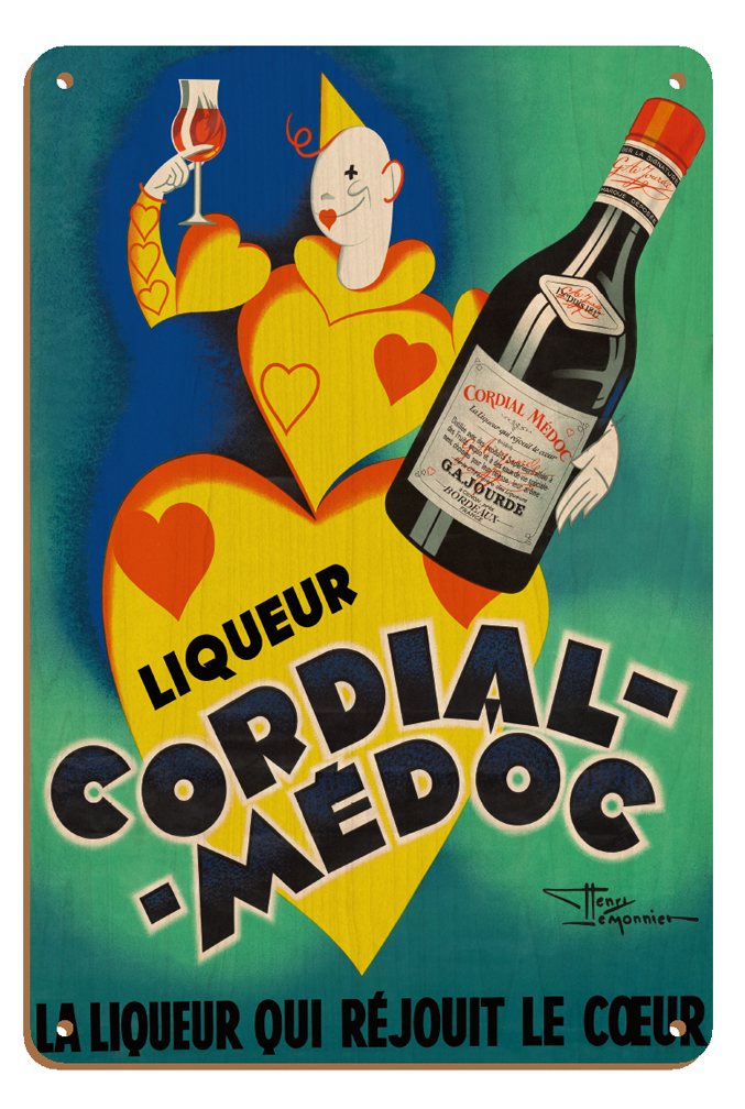 Cordial Médoc Liqueur - La Liqueur qui Rejouit le Coeur (The Liquor ...