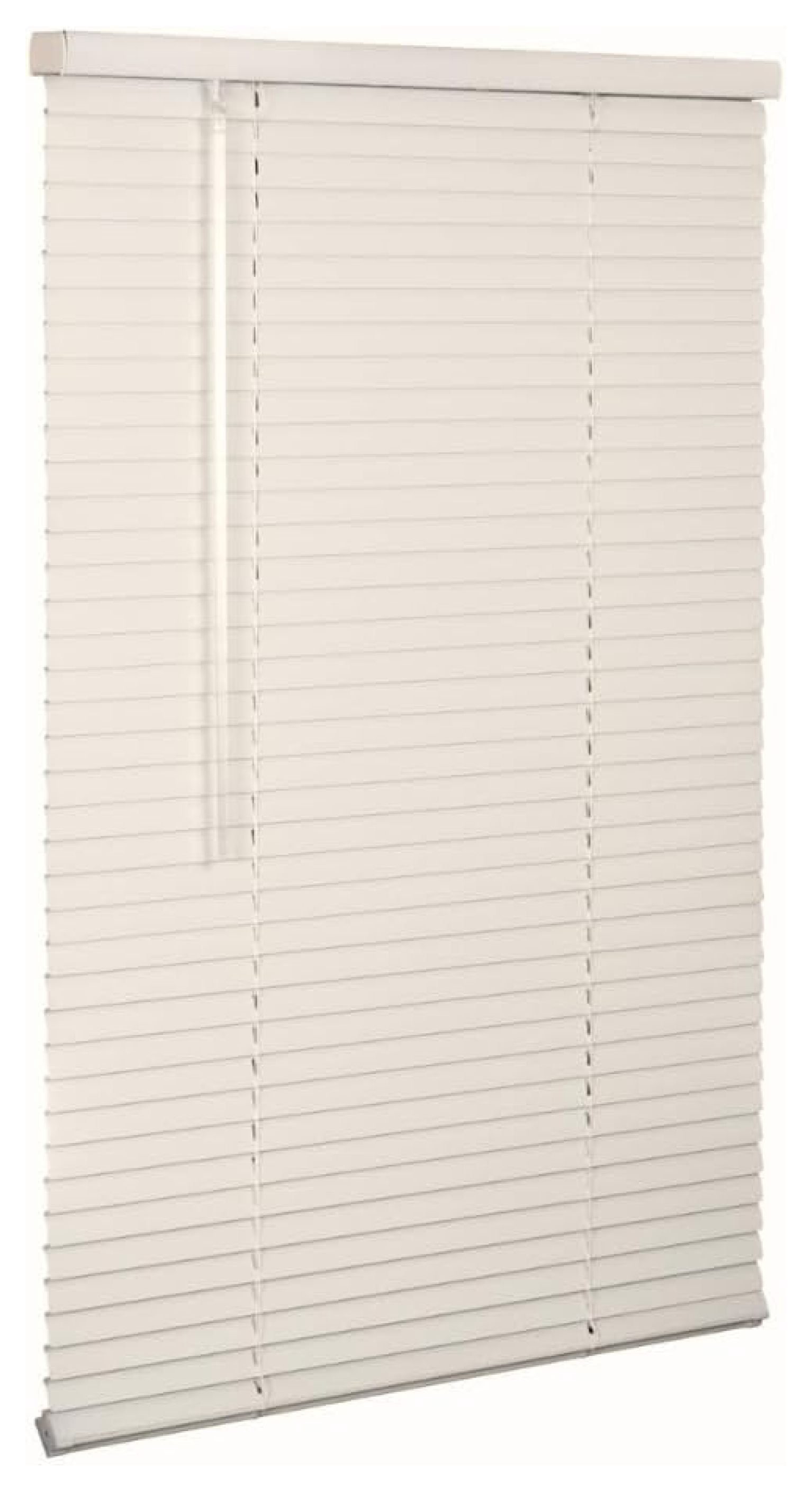 Cordless 1" Aluminum Mini Blind 39" Wide x " Long, Alabaster, Room ...