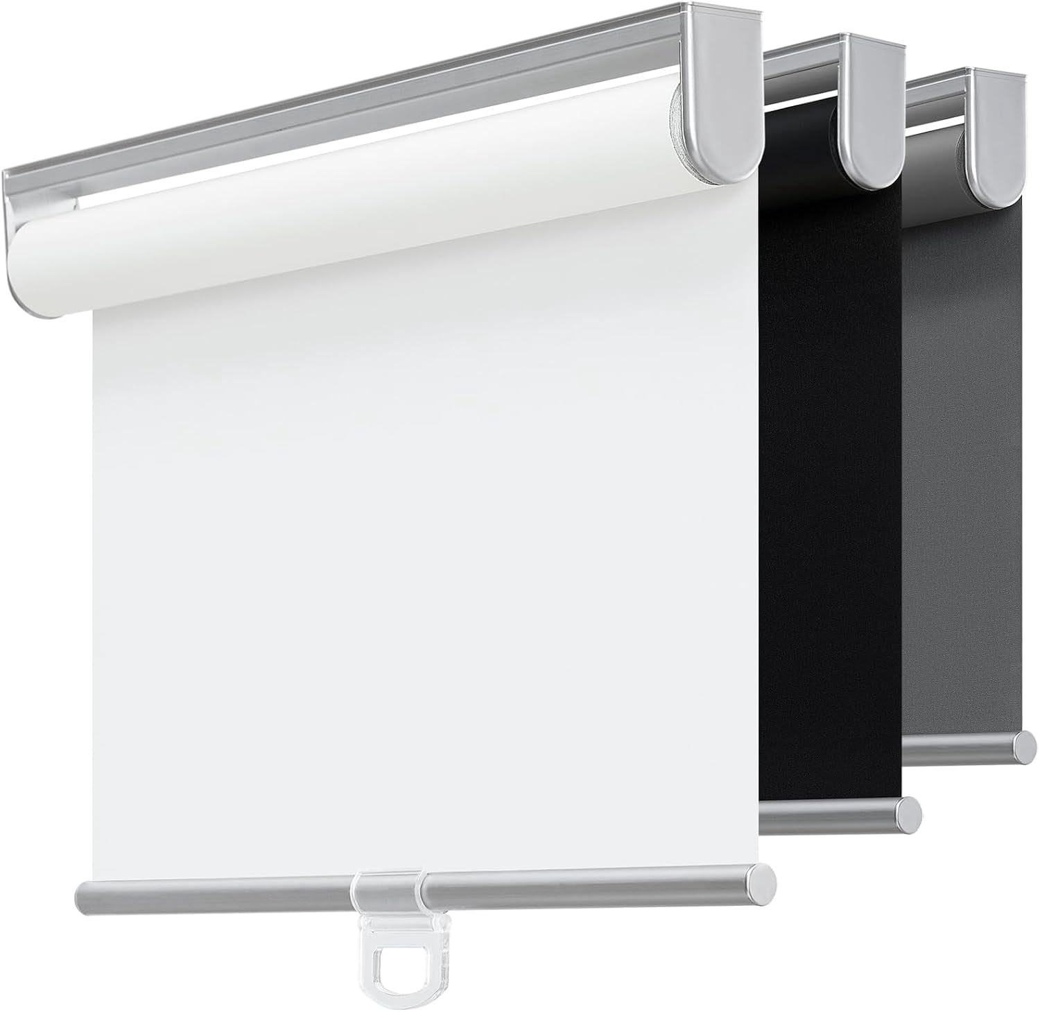 Cordless 100% Blackout Roller Shades for Window,10