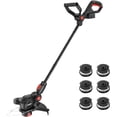 Cordless 12-Inch 3-in-1 String Trimmer with 8500 RPM Motor Automatic ...