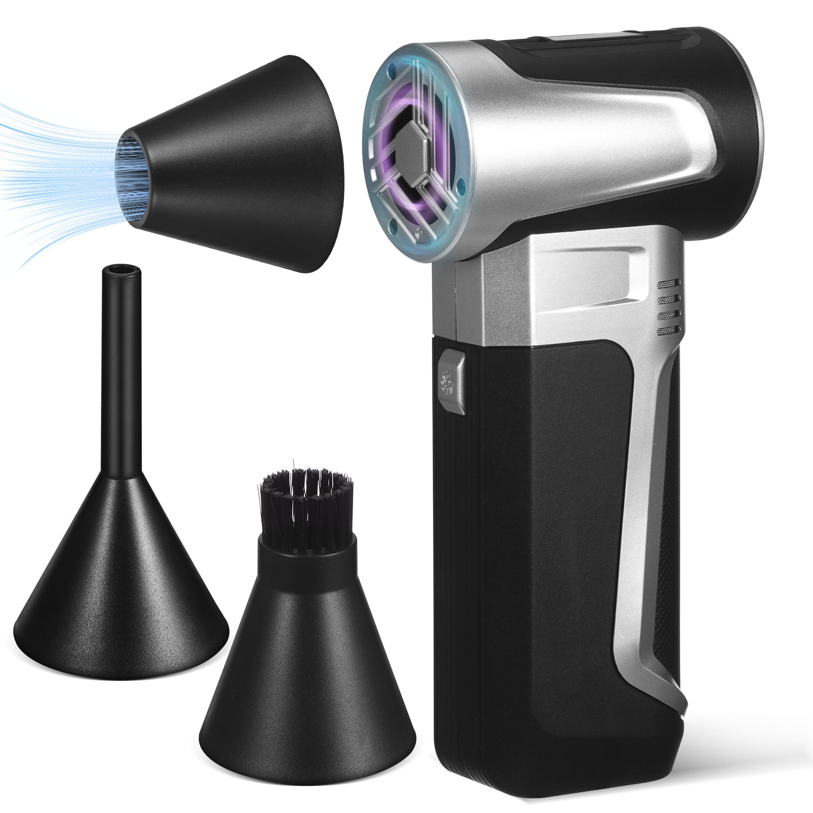 Hemoton High Speed Portable Handheld Fan Powerful Electric Air Duster ...