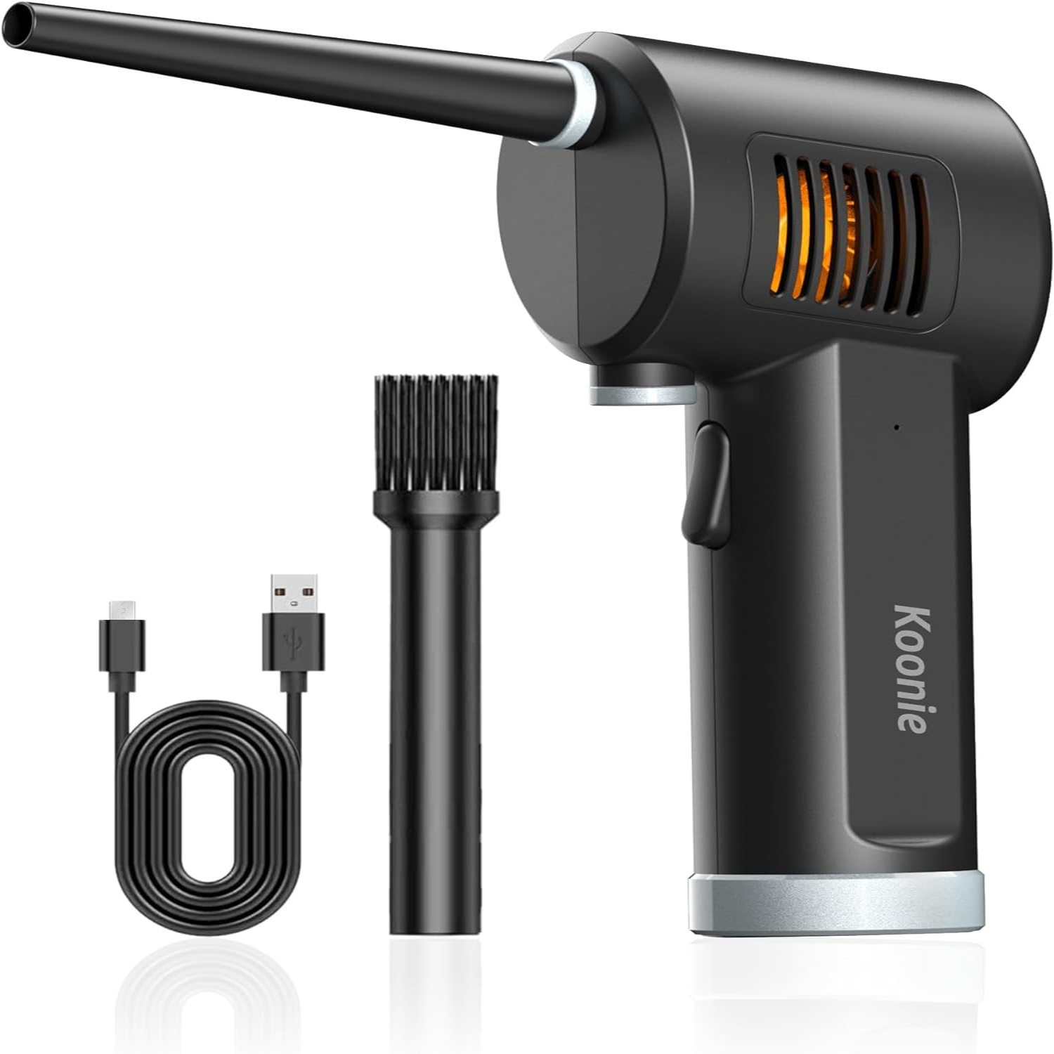 Cordless Air Duster Battery Operated Computer Cleaning Duster Portable ...