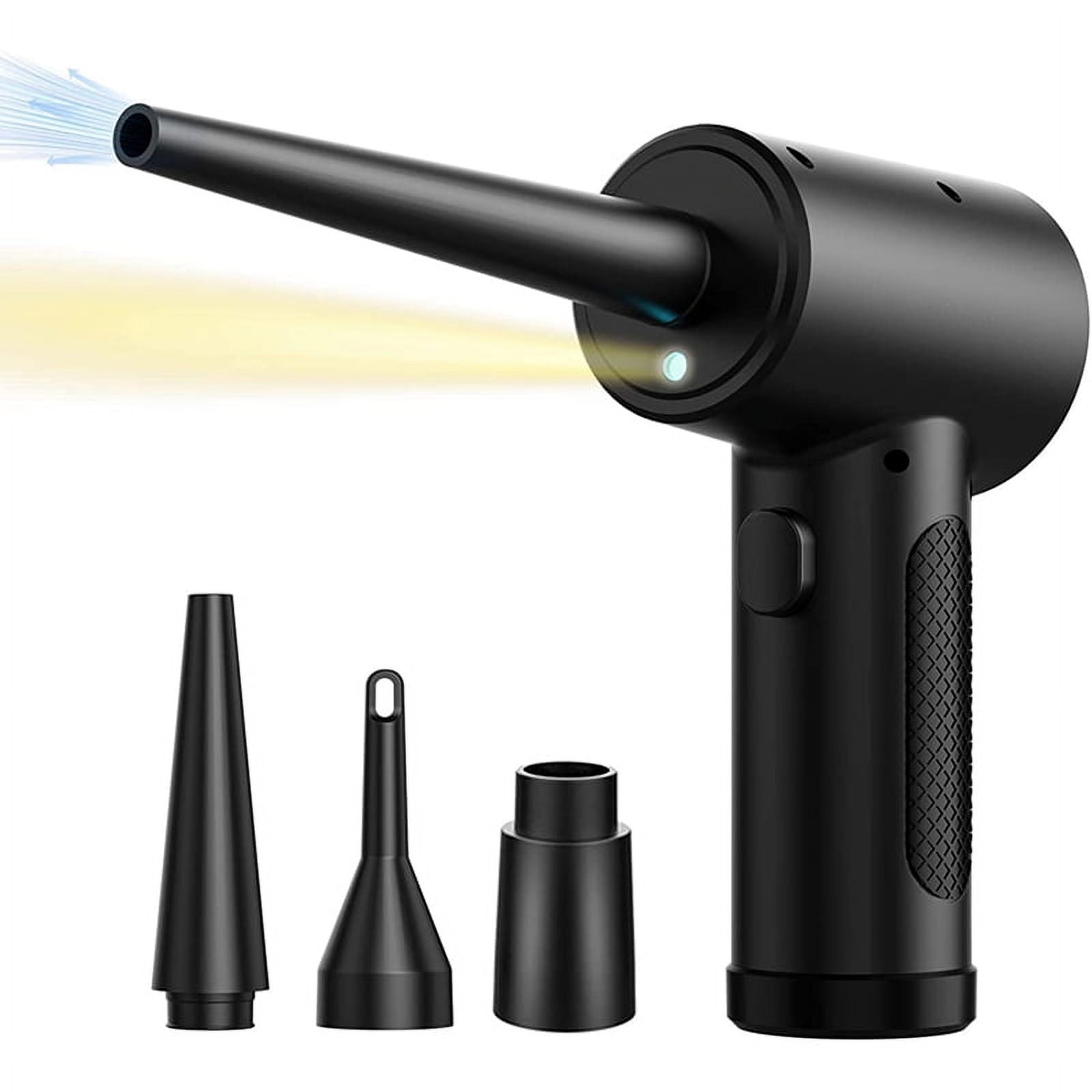 Cordless Air Duster,Multi-Use Portable Replaces Compressed Air Cans ...