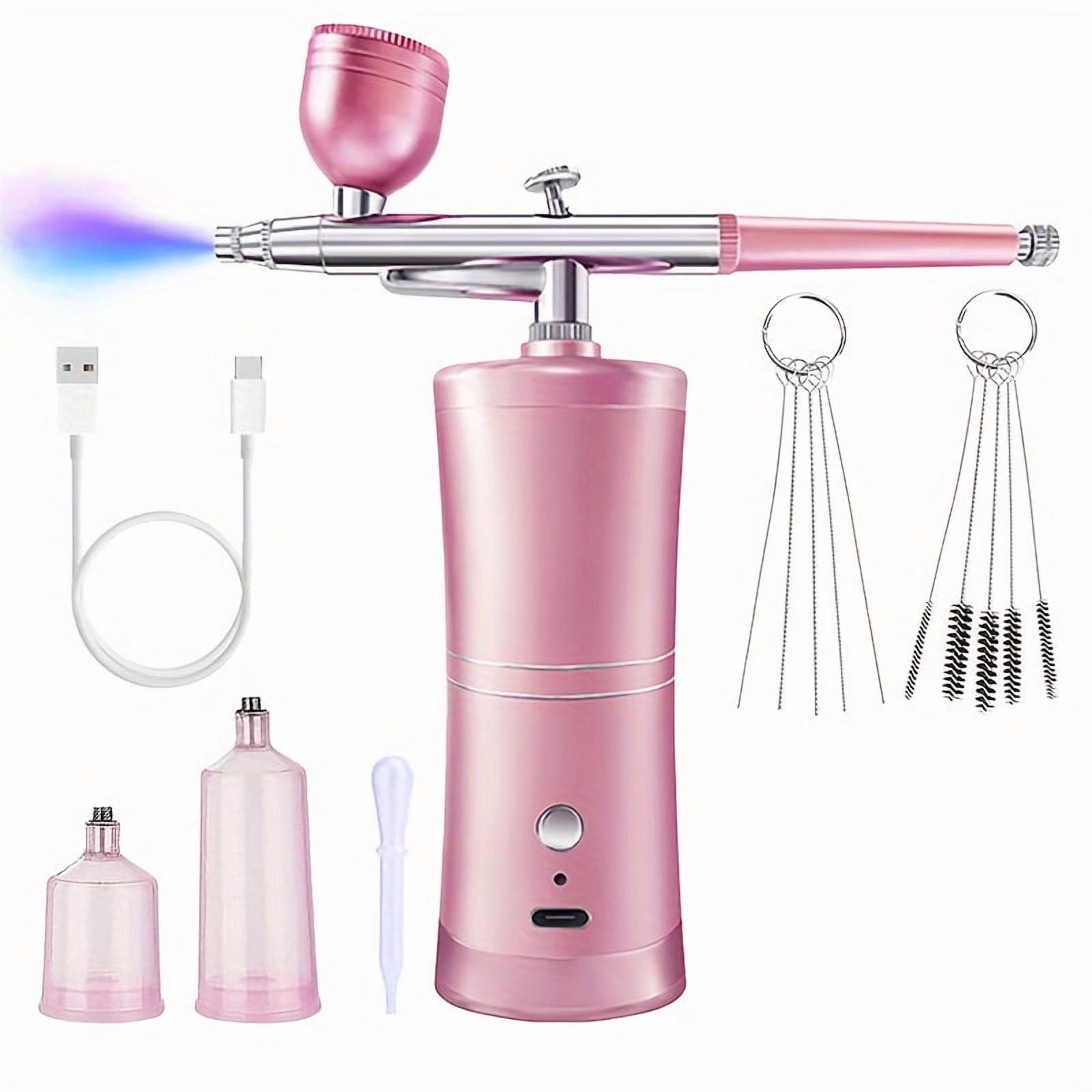 Cordless Airbrush Kit with Compressor - 23-27 PSI, 0.3mm Nozzle, USB-C ...