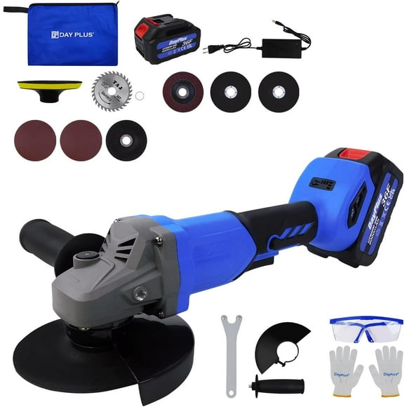 Cordless Grinder With Battery And Charger