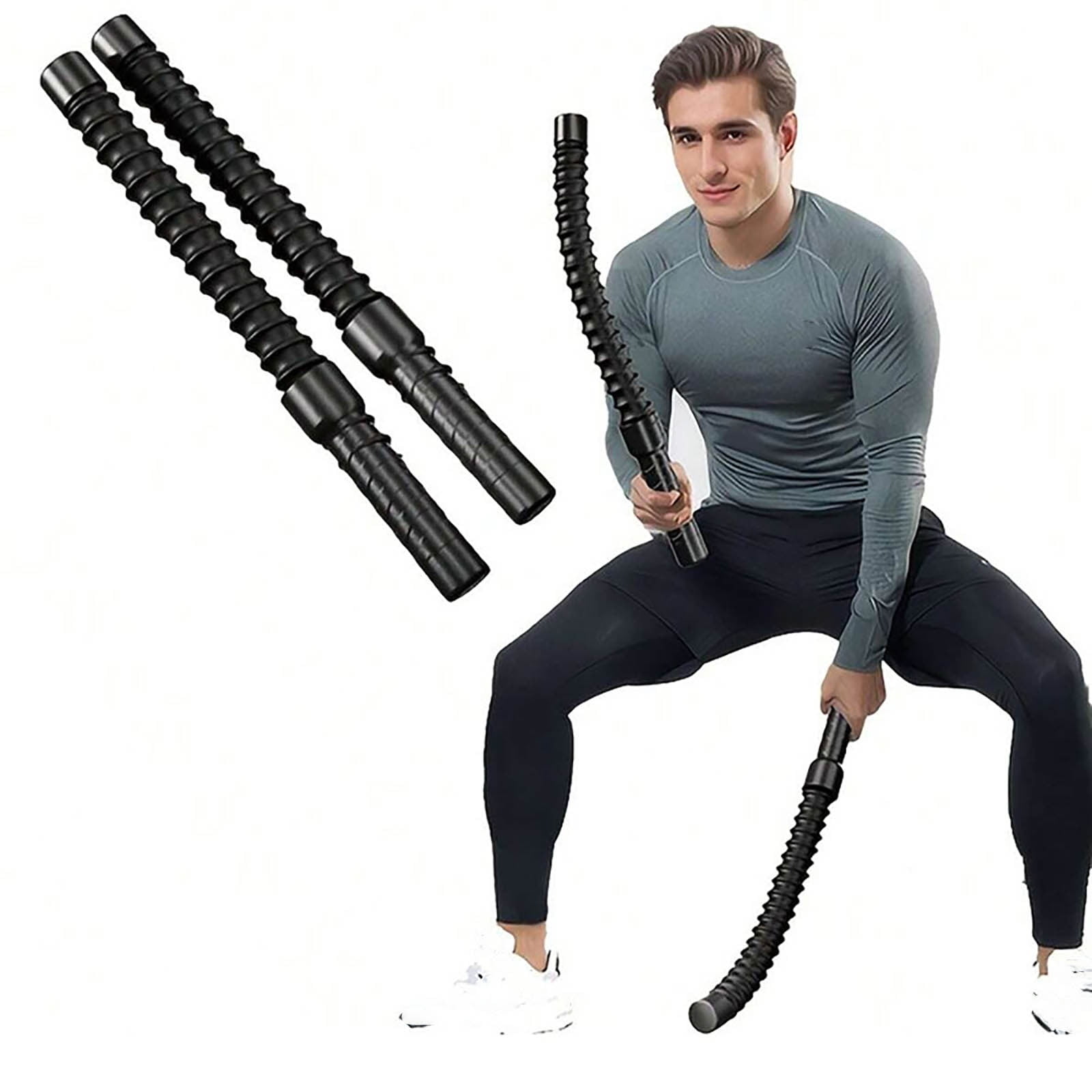 Cordless Battle Ropes,Portable Battle Ropes,Ropeless Battle Rope for ...