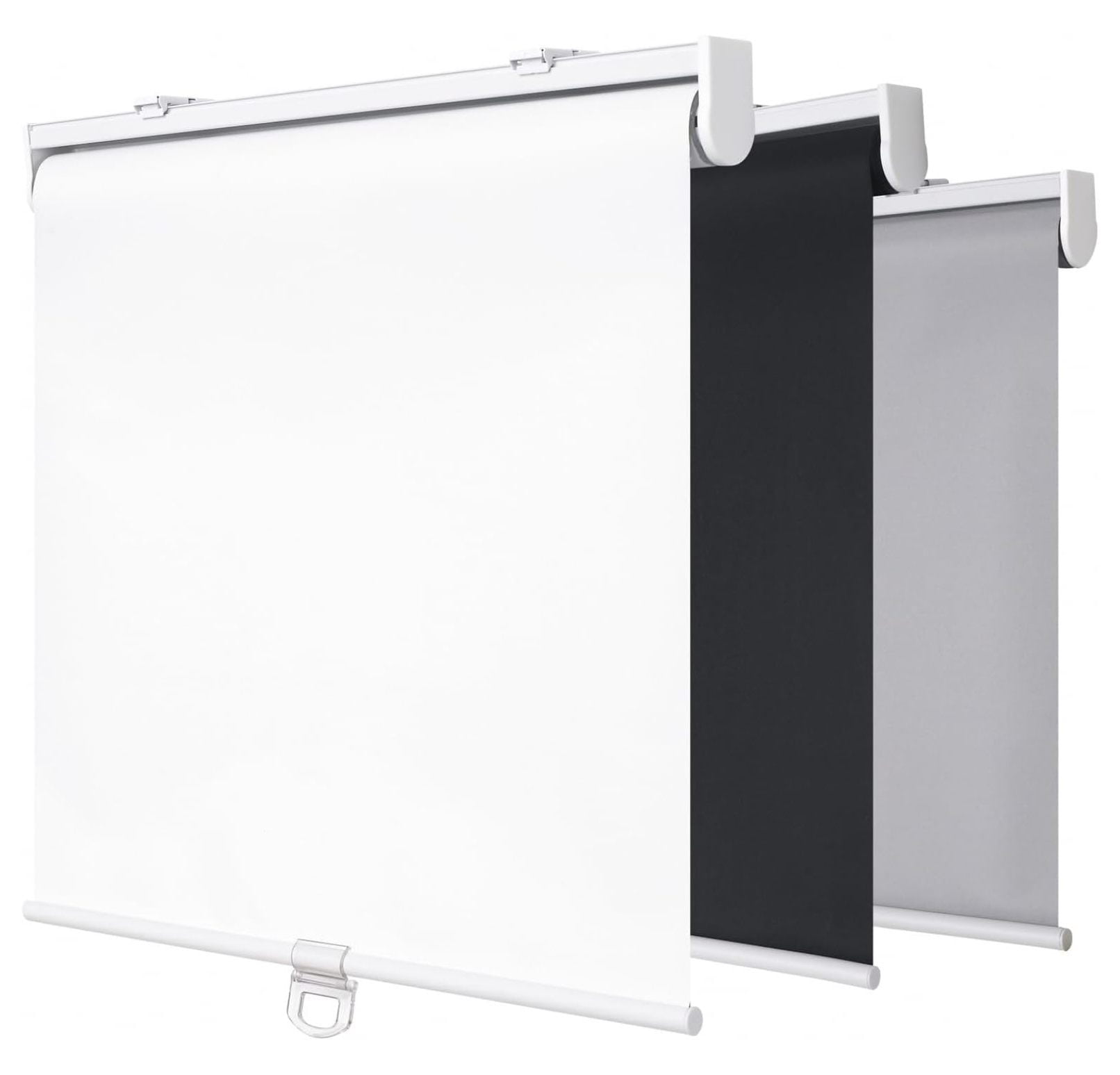 Cordless Blackout Window Shades, Room Darkening Spring System Indoor ...