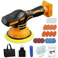Cordless Buffer Polisher Kit For DEWALT 20V LI-ION Battery.6-Inch ...