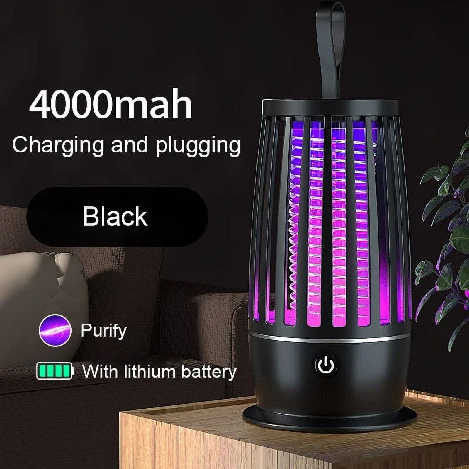 Cordless Bug Zapper, Rechargeable, Wireless, 4000mAh, Portable for ...