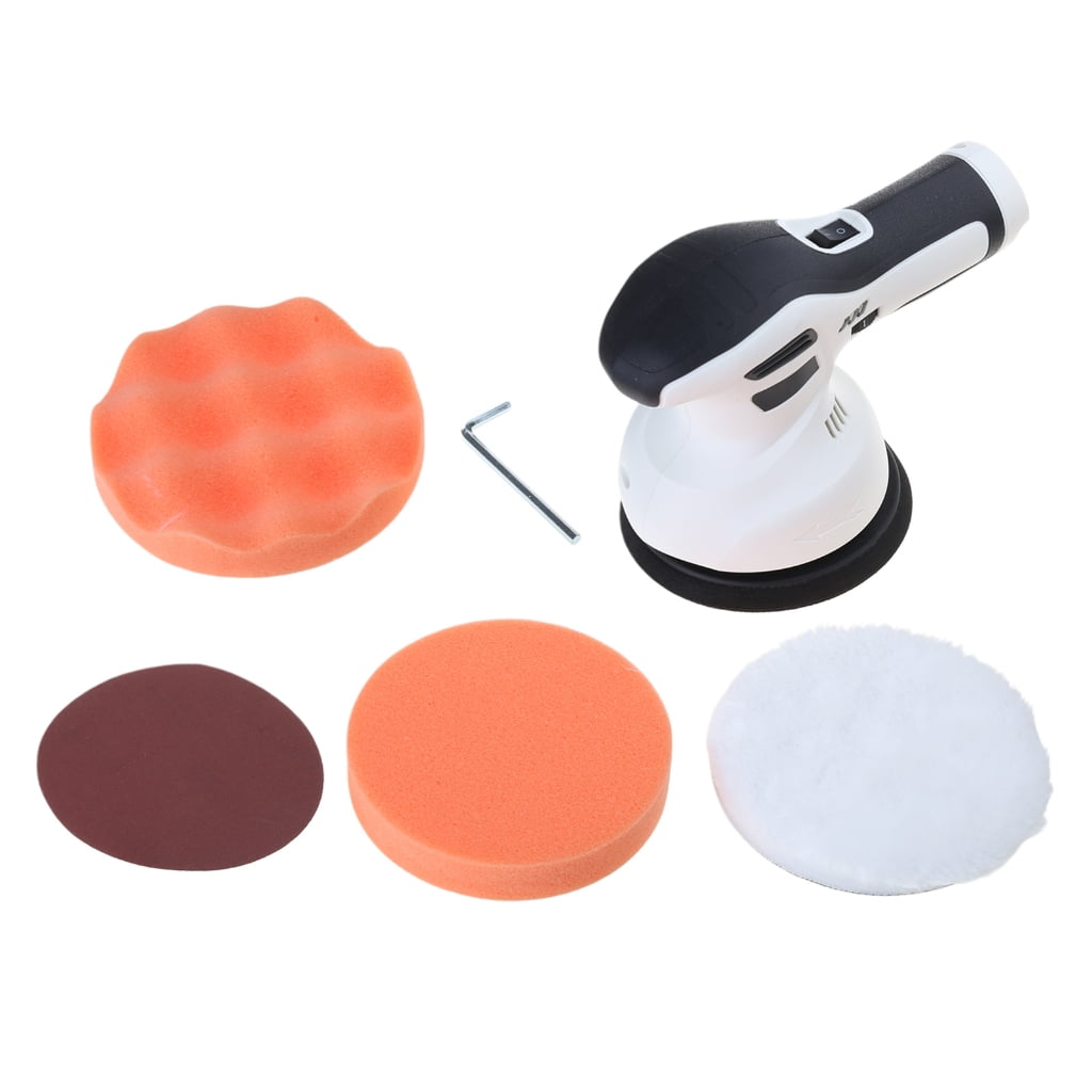 Cordless Car Buffer Polisher Lithium Rechargeable Battery Brushless ...
