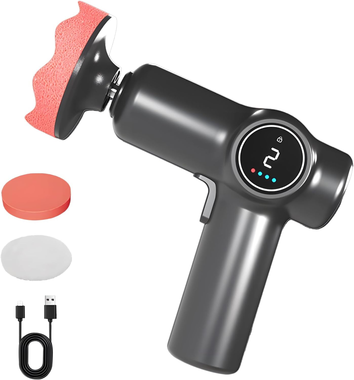 Cordless Car Buffer Polisher, Rechargeable Car Waxing and Polishing ...