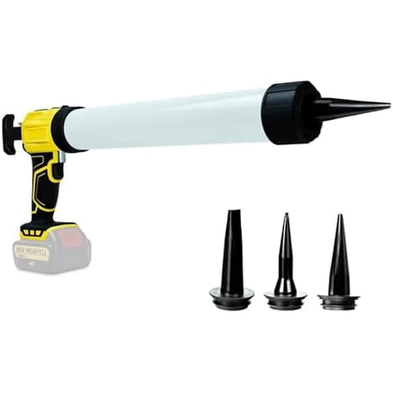 Cordless Caulking Gun Sausage Cartridge for Dewalt 20V Li-ion Battery ...