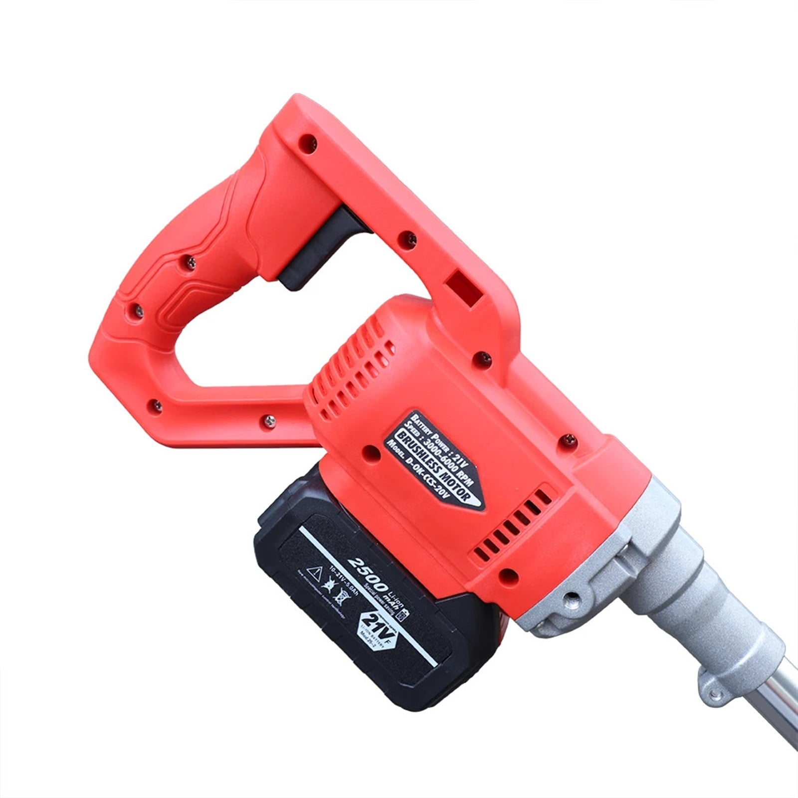 Cordless Cement Vibrating Machine Concrete Trowel Screed&Blade Concrete ...