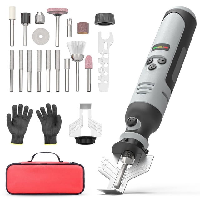 Cordless Chainsaw Sharpener, Electric Handheld Sharpening Kit, High ...