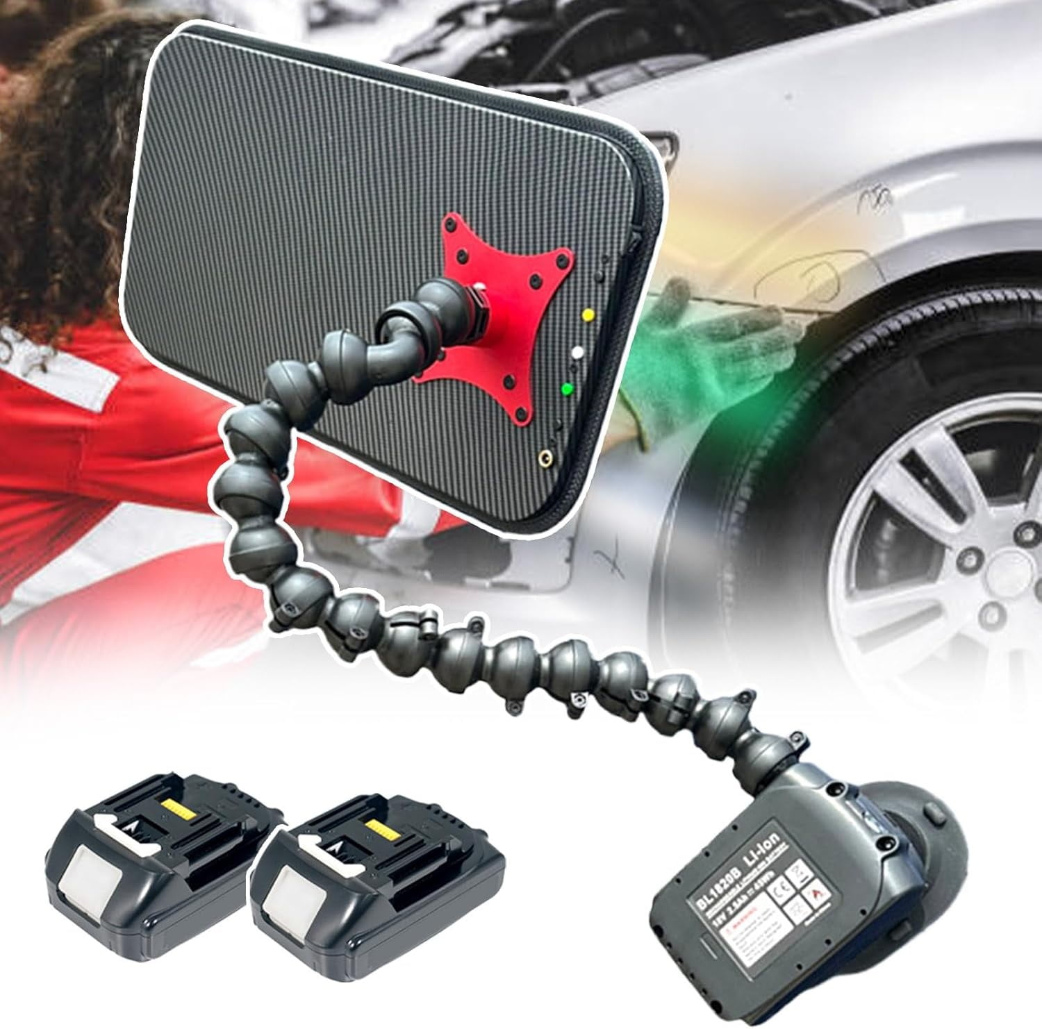 Cordless Dent Repair LED Light - Portable Car Dent Repair Tools with ...