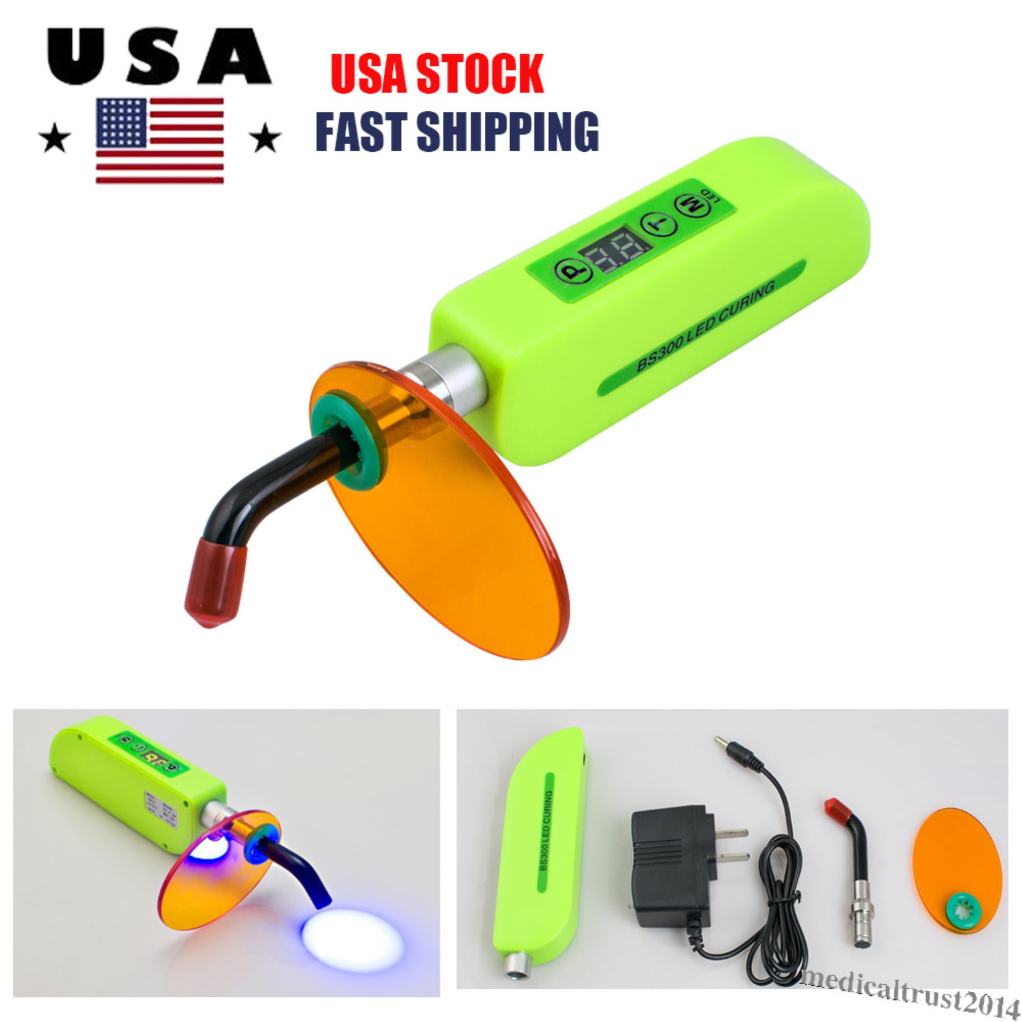Cordless Dental Cure Curing Light Lamp with 1500mw Power - Quick ...