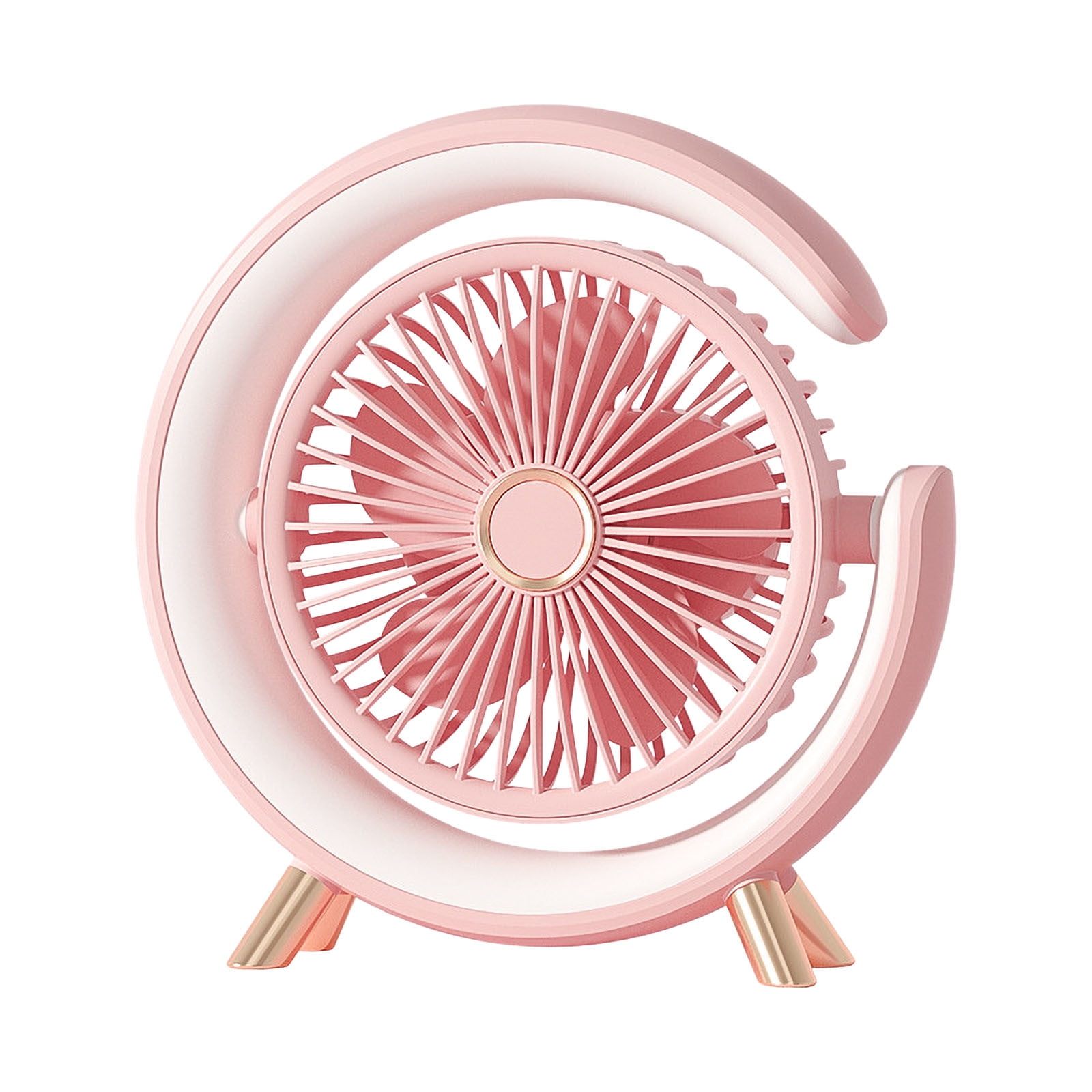 Cordless Desk Fan, Battery Operated Fan with USB, 5-Speed Portable Fan ...