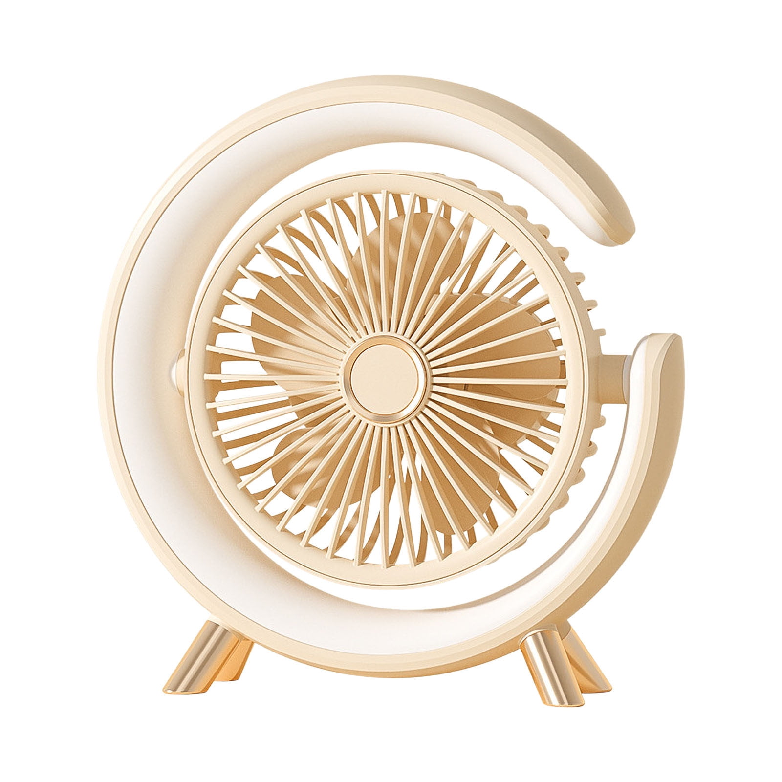 Cordless Desk Fan, Battery Operated Fan with USB, 5-Speed Portable Fan ...