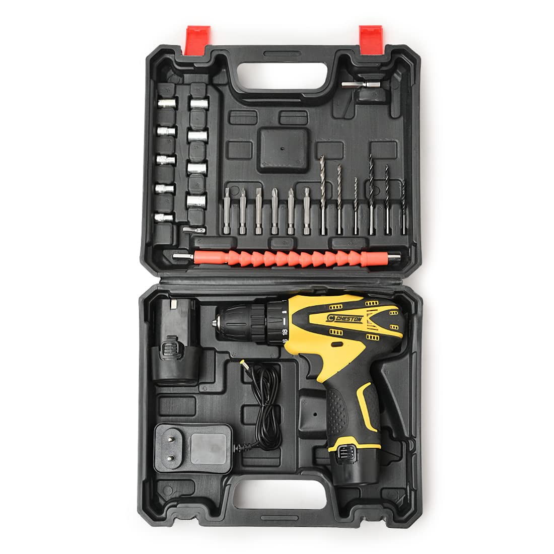 Cordless Drill Driver Kit With 24 Accessories | For Drilling In Wall ...