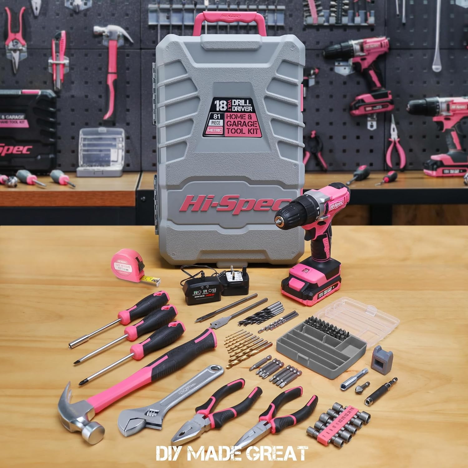 Cordless Drill Tool Set: Drill for Women used for , Building and Fixing ...