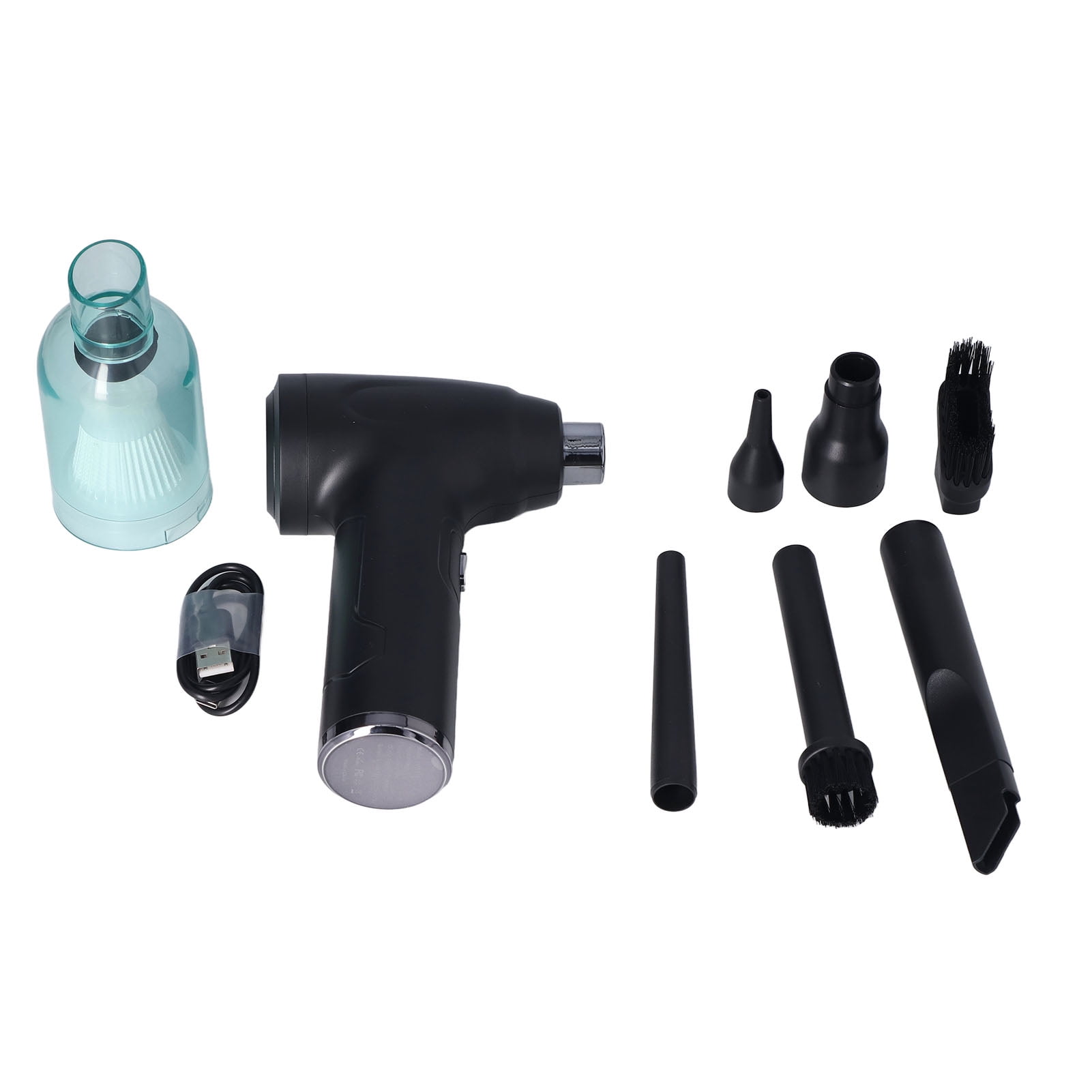 Cordless Air Duster Electric Compressed 2 Level 49000RPM Blower USB ...