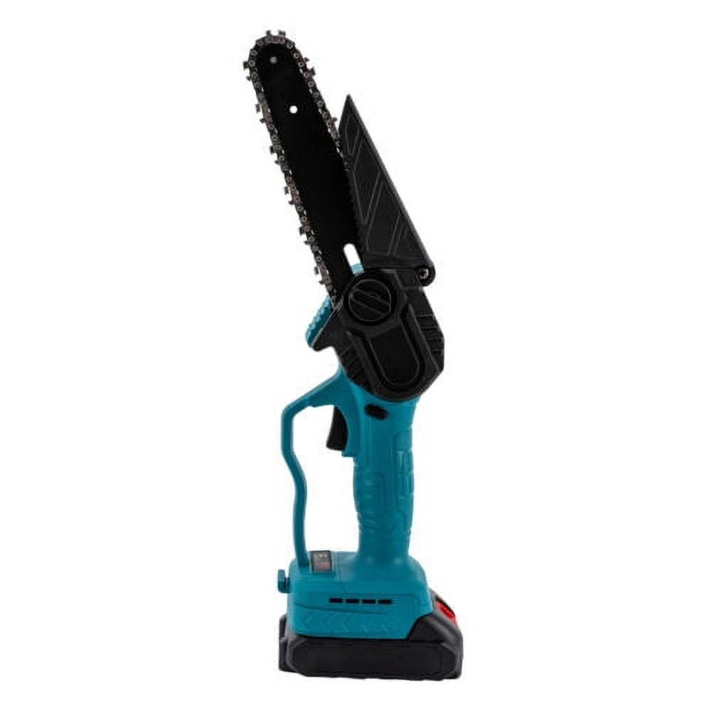 Cordless Electric Chain Saw Wood Cutter Mini One-Hand Saw Wood Cutter ...