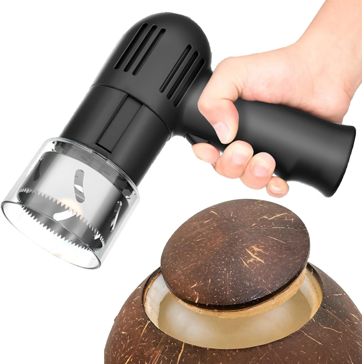 Cordless Electric Coconut Hole Opening Machine,Rechargeable Coconut ...