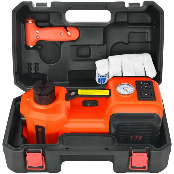 Cordless Electric Hydraulic Car Jack Kit 5 ton with Lithium Battery ...