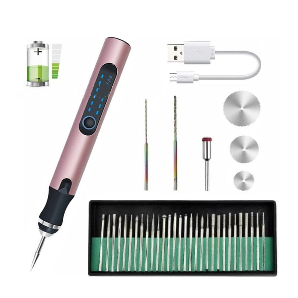 Cordless Electric Mini Drill Grinder Engraving Pen Variable Speed ...