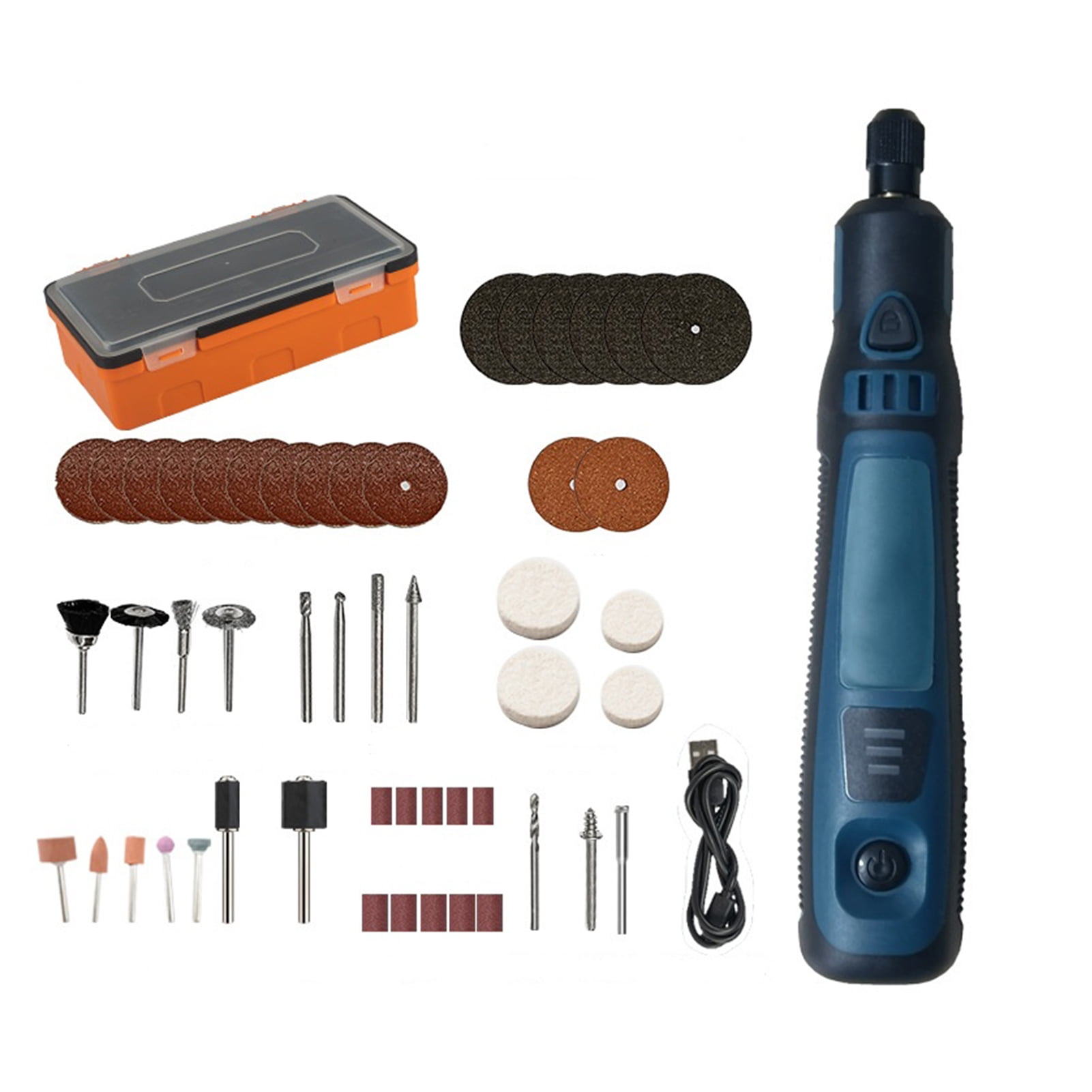 Cordless Electric Mini Drill Grinder USB Rechargeable Engraving Pen Rotary Tool - Walmart.com