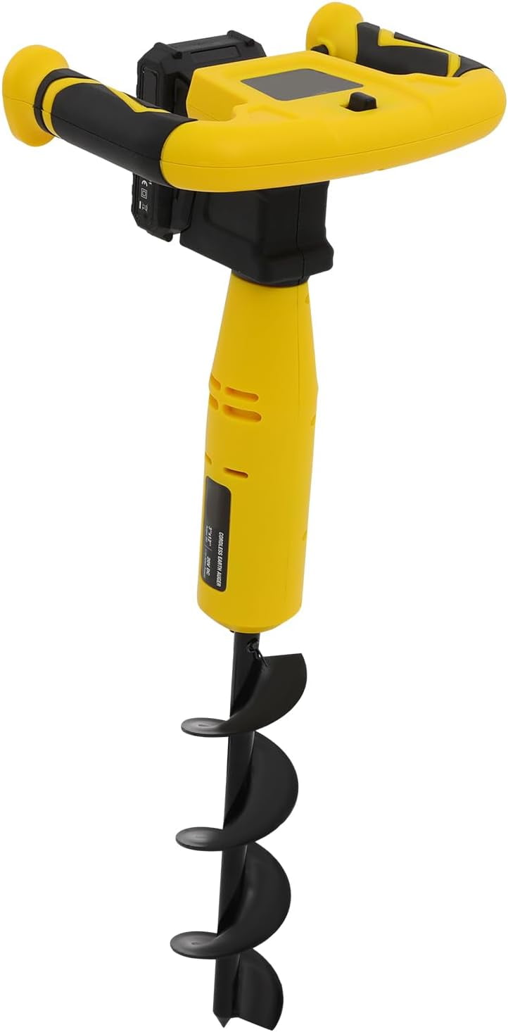 Cordless Electric Post Hole Digger Hole Digging Machine Electric Earth ...