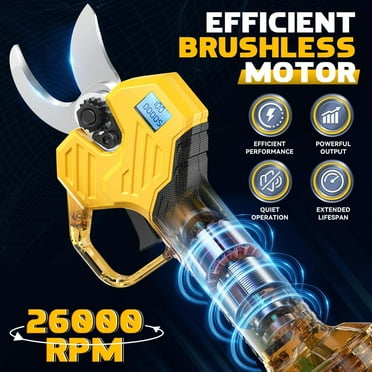 Miumaeov Electric Pruner Cordless Pruning Shears Tree Branch Cutting ...