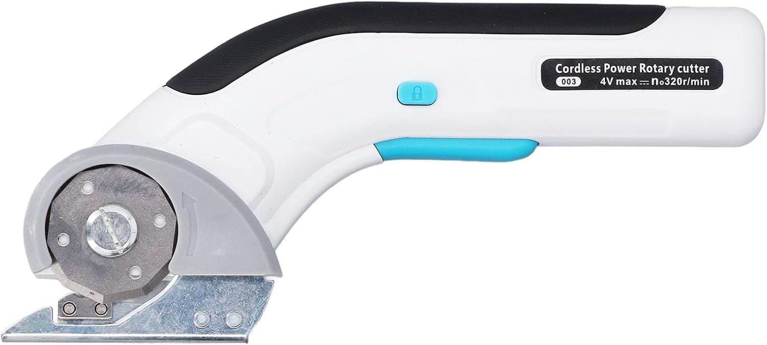 Cordless Electric , Rotary Cutter with Safety Lock, Rechargeable ...