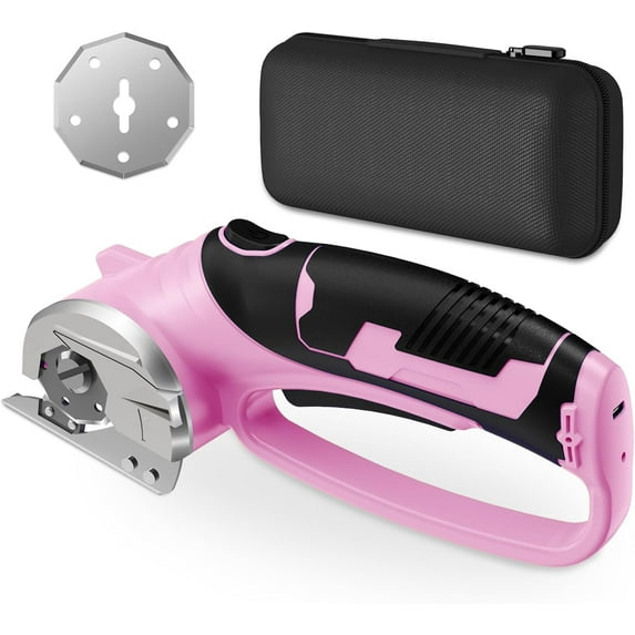 Cordless Electric Scissors, 4V Rechargeable Box Cutter & Cardboard ...