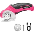 Cordless Electric Scissors, 4V Rechargeable Electric Box Cutter for ...
