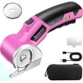 Cordless Electric Scissors: 4V Rechargeable Rotary Cardboard Cutter ...