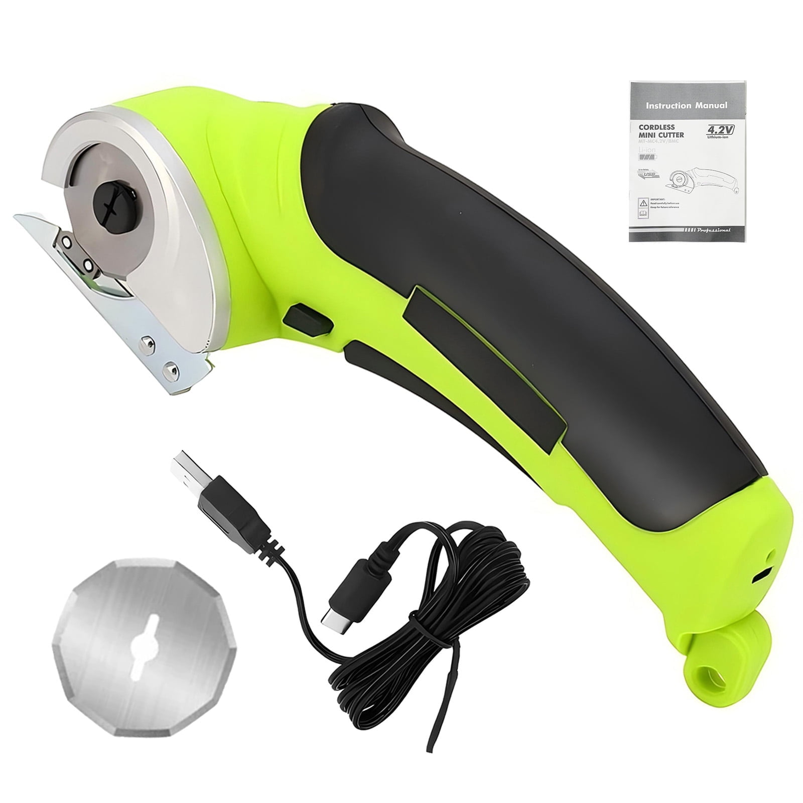 Cordless Electric Scissors, Cardboard Cutter, Rechargeable Powerful 4V ...