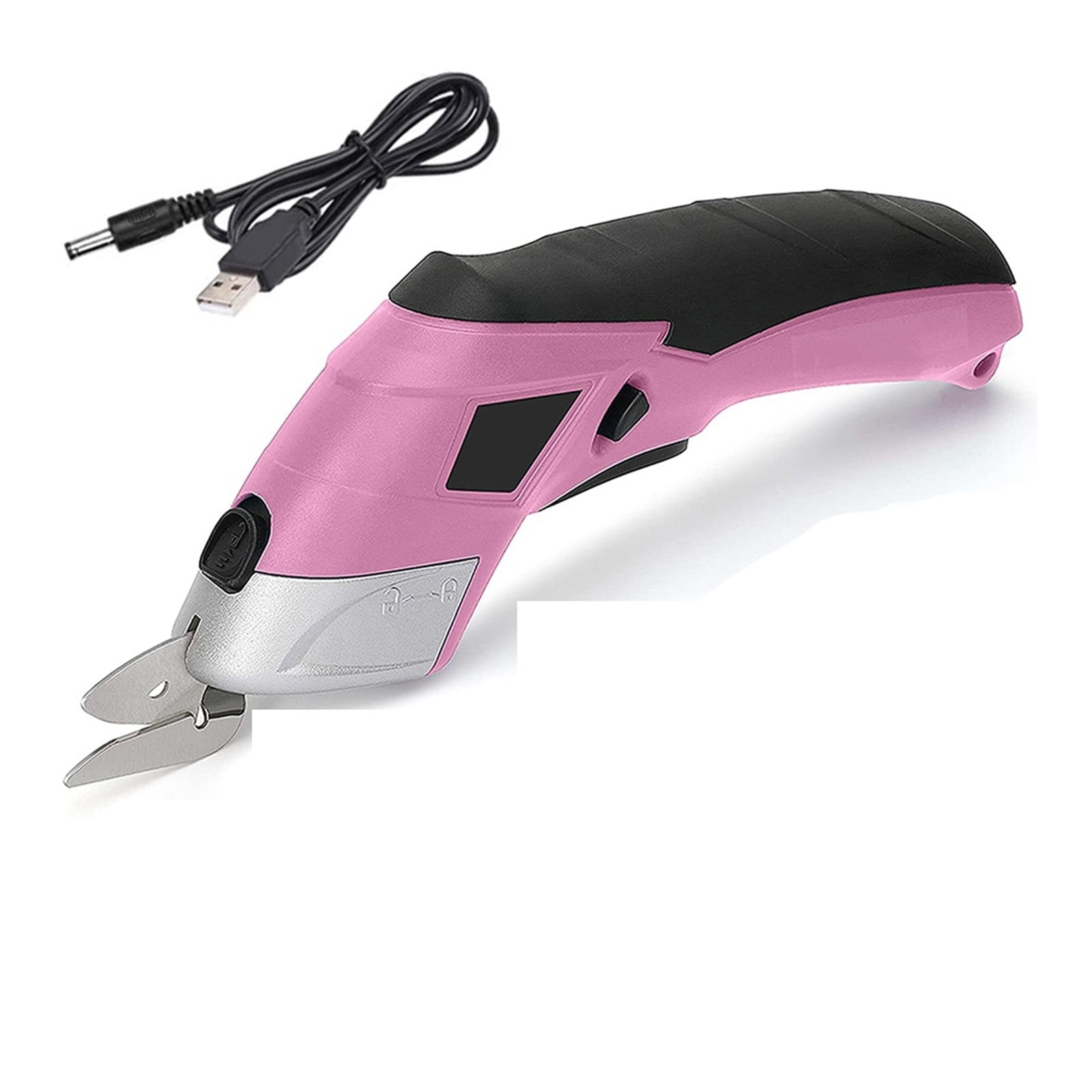 Cordless Electric Scissors Rechargeable Cardboard Scissor Power Sewing ...