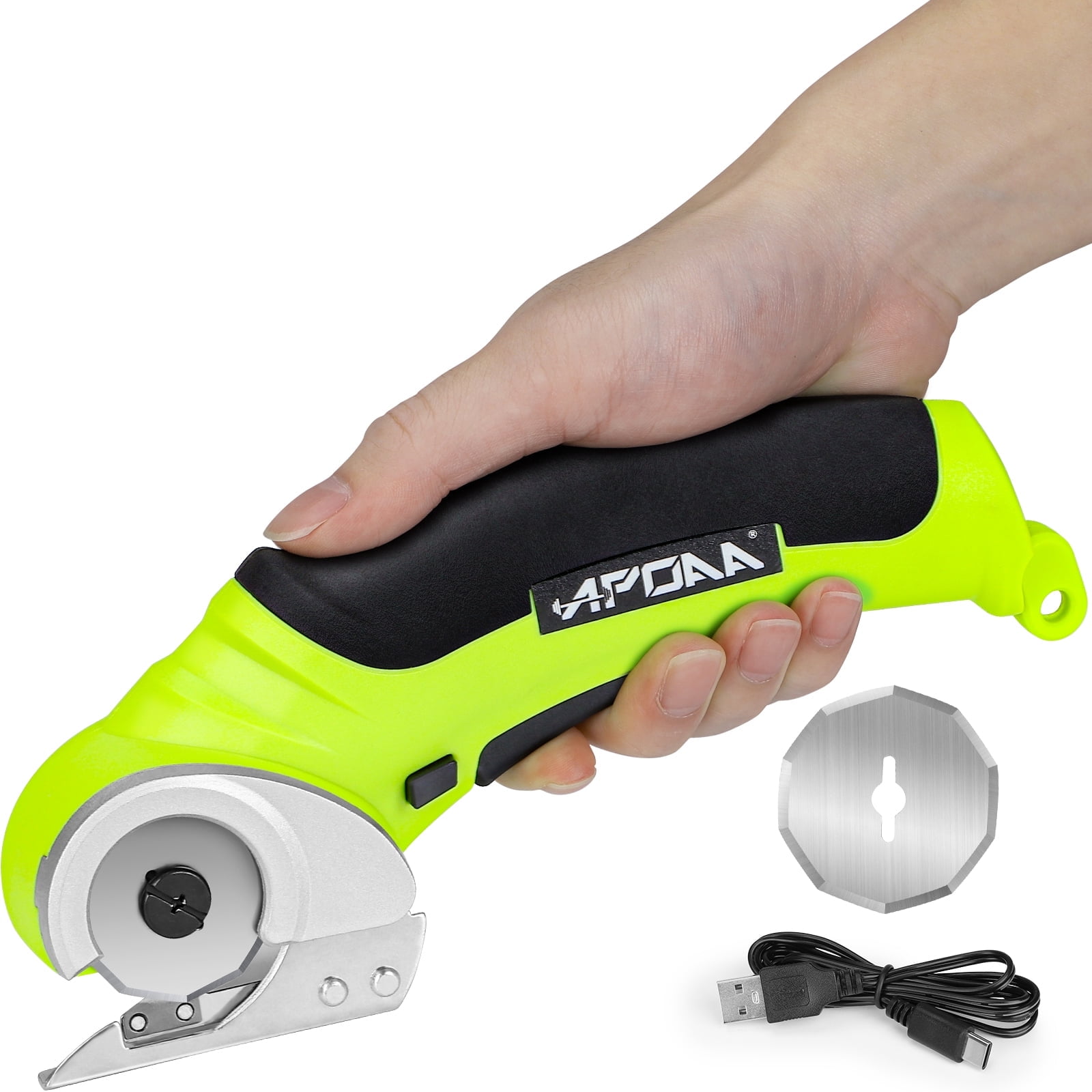 Powerful Cordless Electric Scissors,FurLove 4.2V Rechargeable Electric ...