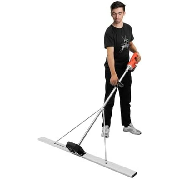 Cordless Electric Screed Cement Finishing Vibrating Machine, Power ...