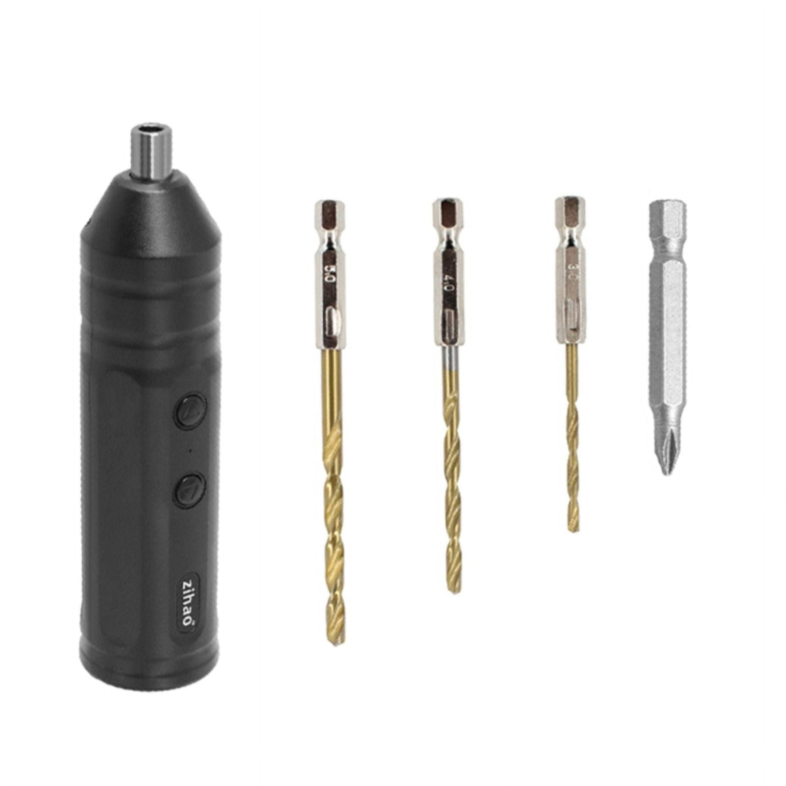 Cordless Electric Screwdriver Rechargeable Mini Drill Power Tools Set ...