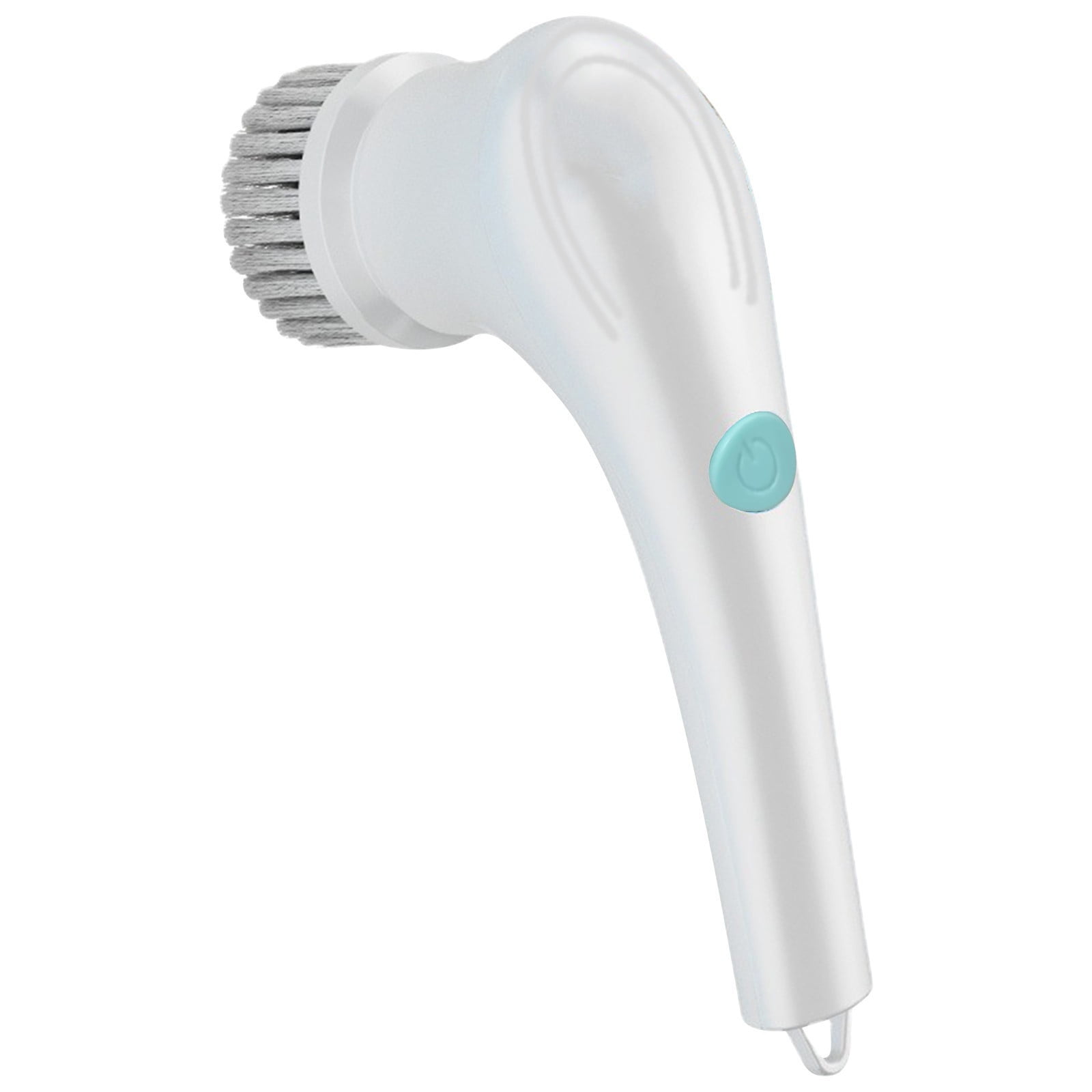 Cordless Electric Spin Cleaning Power Scrubber with 5 Replaceable Brush ...