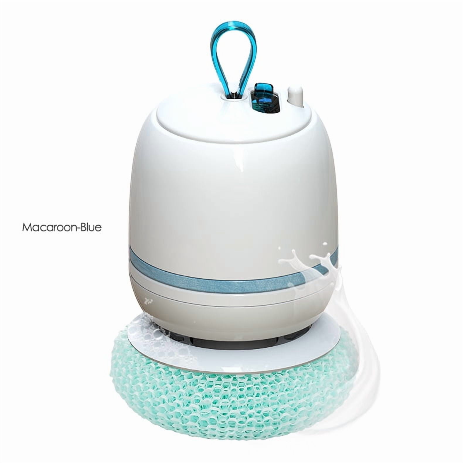 Cordless Electric Spin Scrubber with 3 Interchangeable Brush Heads, A ...