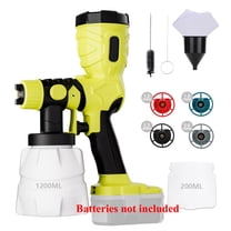 Cordless Electric Spray Gun for Milwaukee Airless Paint Airbrush High ...
