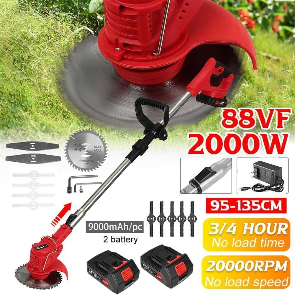 Belita Amy Cordless Electric Weed Lawn Eater Edger Yard Grass String ...