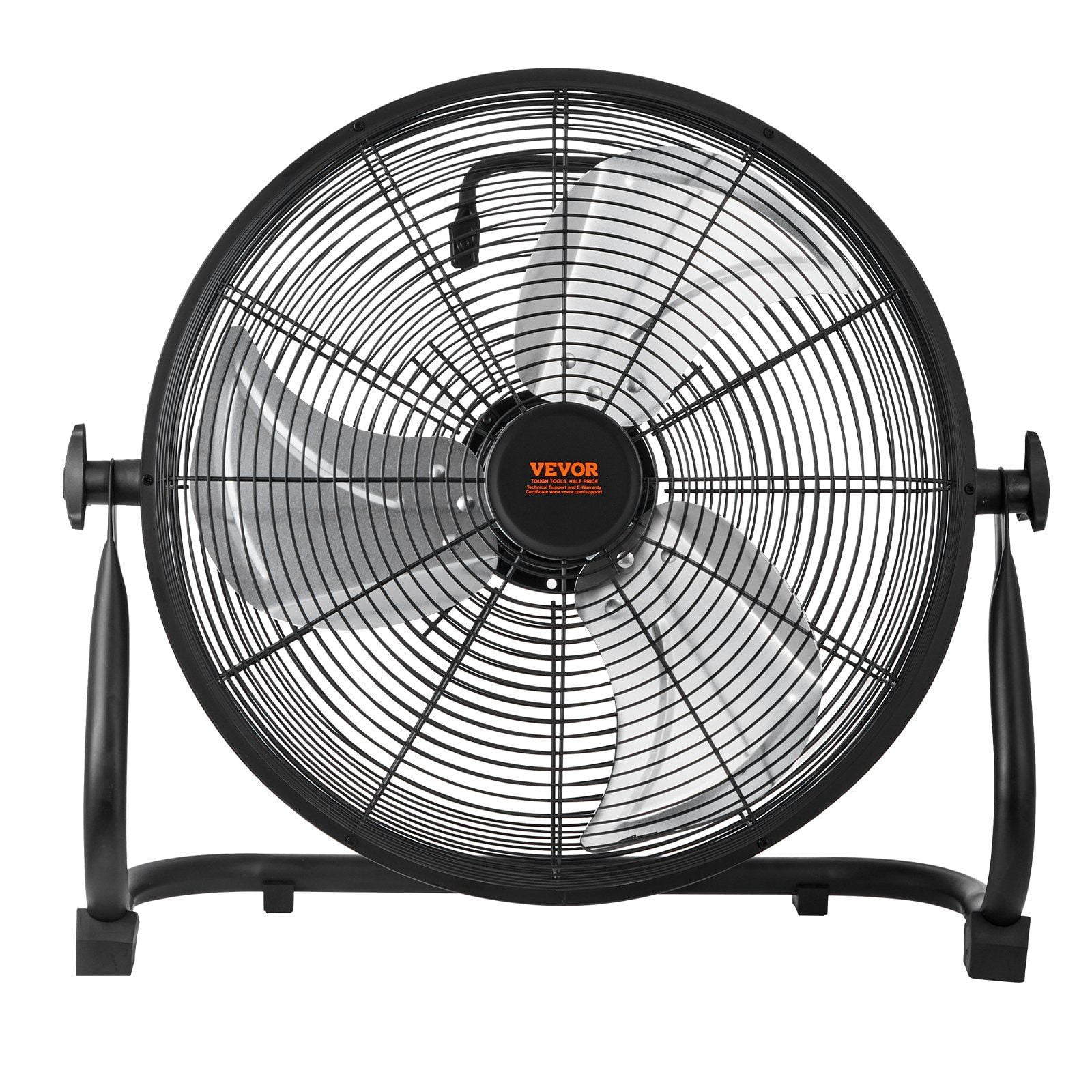 16 Inch Cordless Fan, Portable Quiet High Velocity Floor Fan with 360 ...