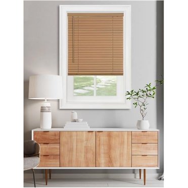Better Homes & Gardens 2-inch Cordless Faux Wood Horizontal Window ...