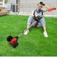Cordless Grass Trimmer/Edger Battery Powered Grass Trimmer Mini-Mower ...