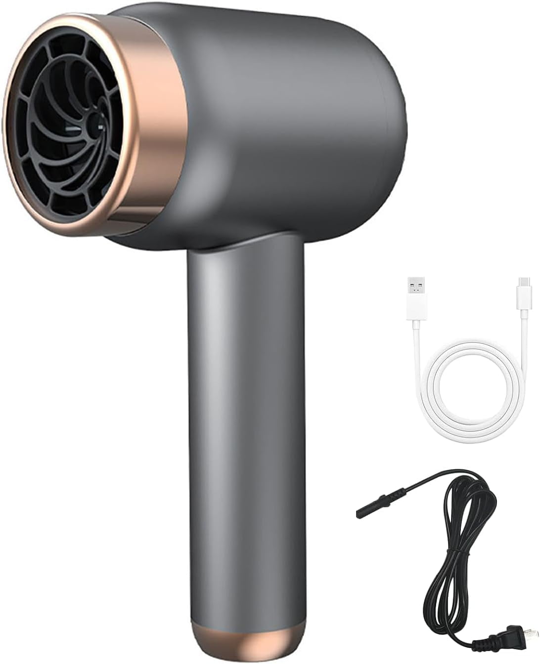 Cordless Hair Dryer for Women with Battery, Rechargeable Blow Dryer ...