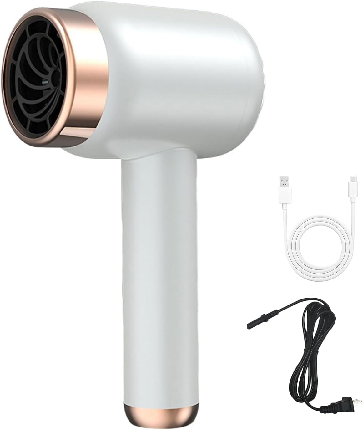 Cordless Hair Dryer For Women With Battery, Rechargeable Blow Dryer ...